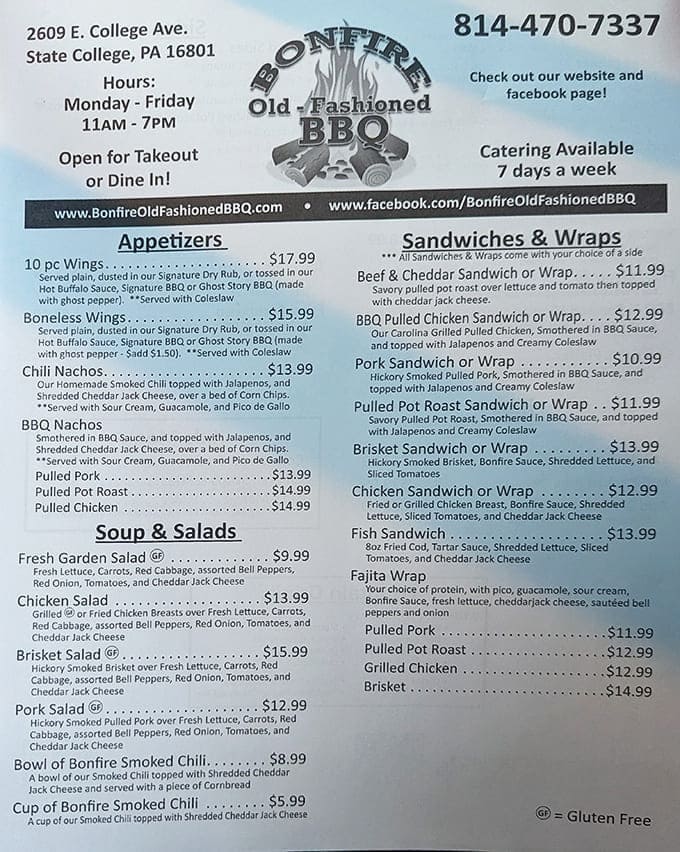 The menu reads like a love letter to smoked meats – each item promising a different path to barbecue bliss.