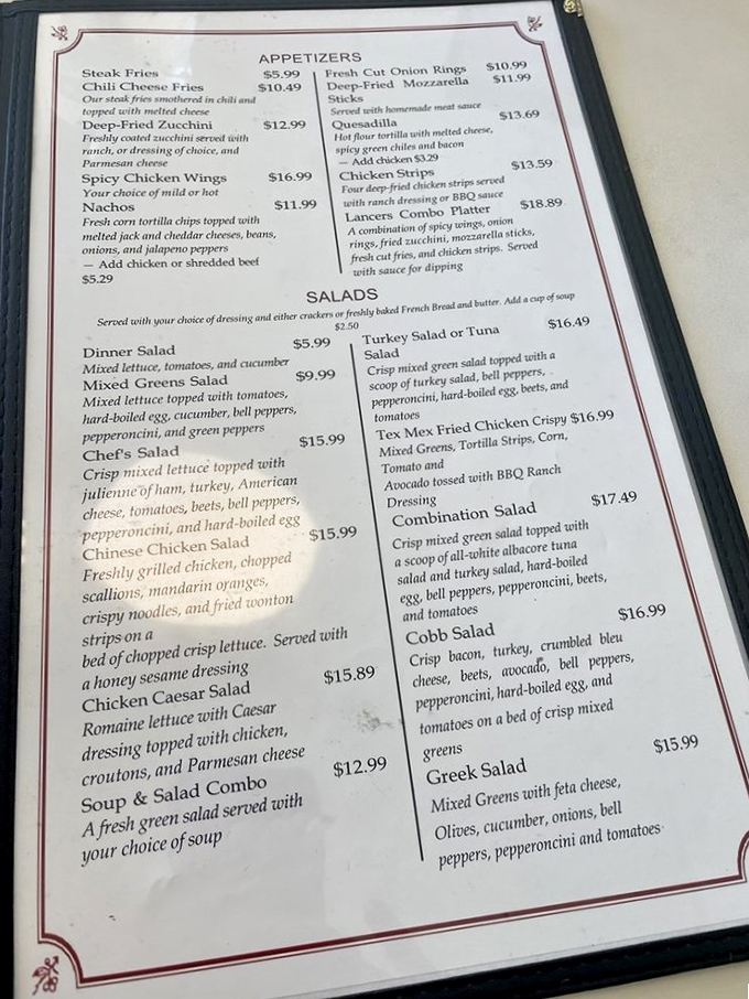 A menu that doesn't need Instagram filters&mdash;just honest descriptions of dishes that have been perfecting themselves for decades.