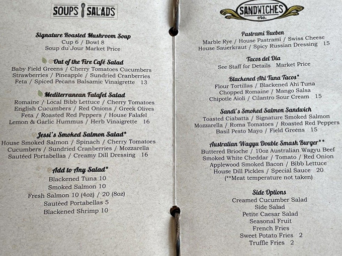 This menu reads like a love letter to thoughtful cooking. No molecular gastronomy tricks here, just honest food that respects its ingredients.