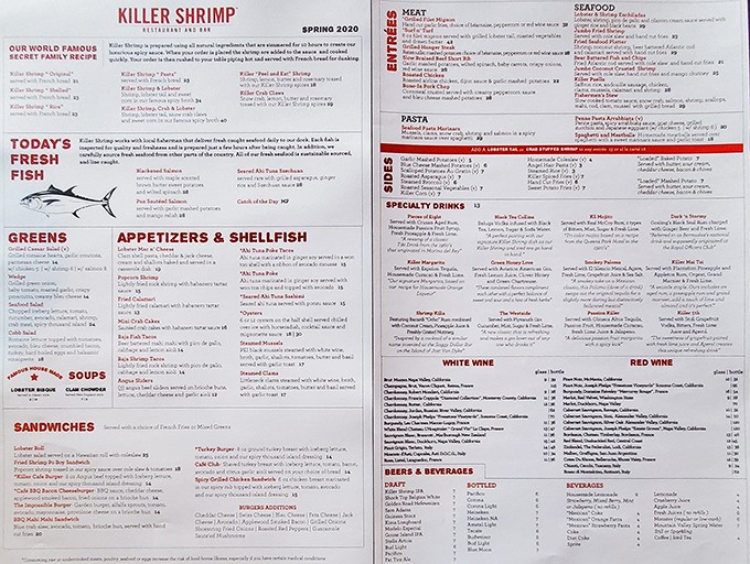 This menu isn't just a list of dishes&mdash;it's a maritime treasure map where X marks the spot for your next food obsession.