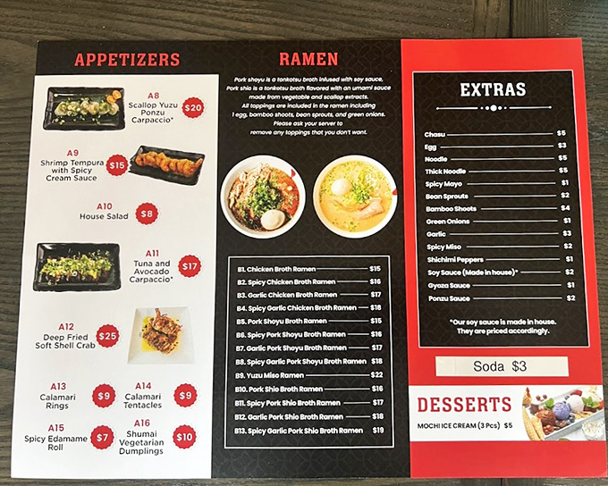 A menu that doesn't try to be everything to everyone&mdash;just everything to anyone who loves authentic ramen.