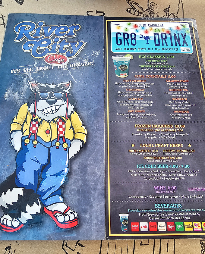 Their mascot&mdash;a cool cat in sunglasses and flip-flops&mdash;perfectly captures the laid-back "life's a beach" philosophy that permeates every bite.