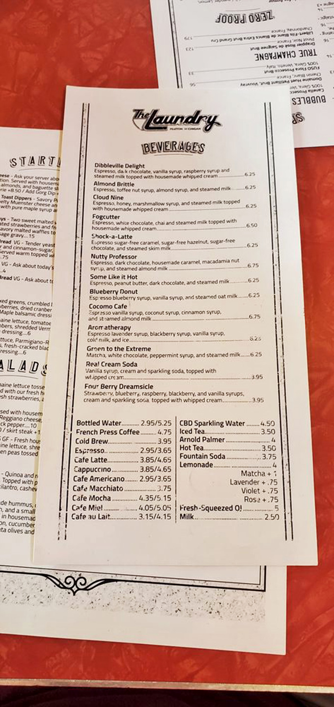 The beverage menu reads like a love letter to coffee enthusiasts. "Aromatherapy" isn't just for spas anymore&mdash;it's for your taste buds too.