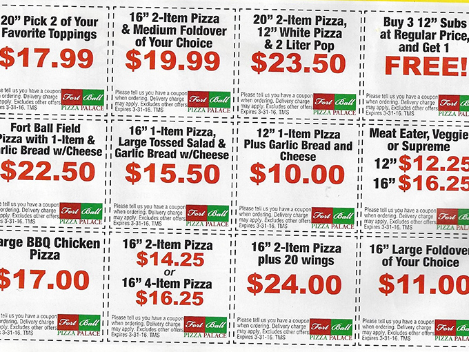 A menu of possibilities that rivals War and Peace in length, but with significantly more cheese and far less existential dread.