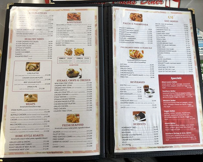 This menu isn't just a list of food&mdash;it's a roadmap to happiness, with breakfast served all day as the ultimate destination.