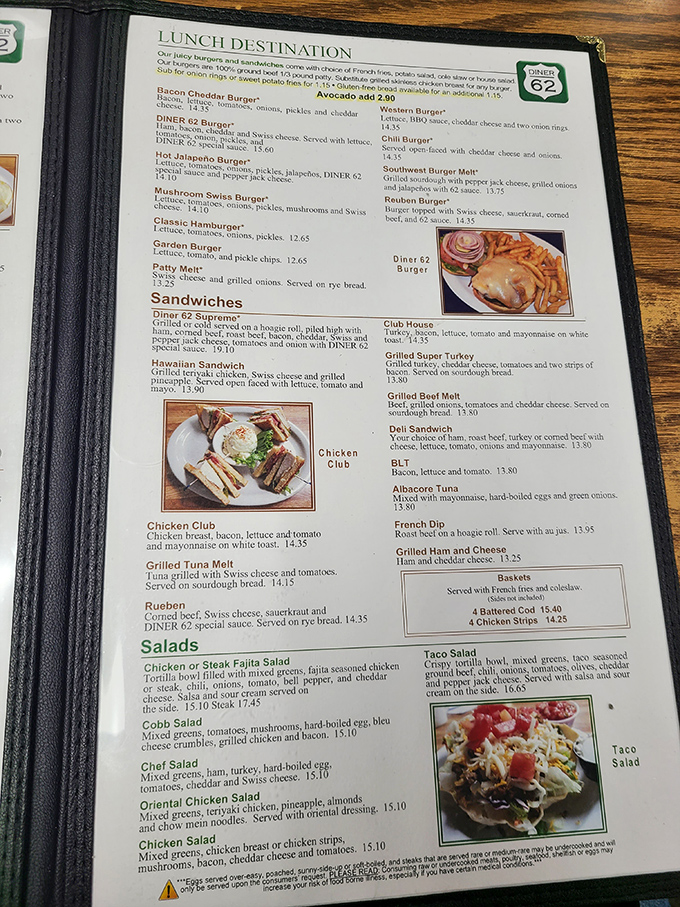 This menu isn't just a list of food&mdash;it's a roadmap to happiness, with each item promising a different kind of comfort.