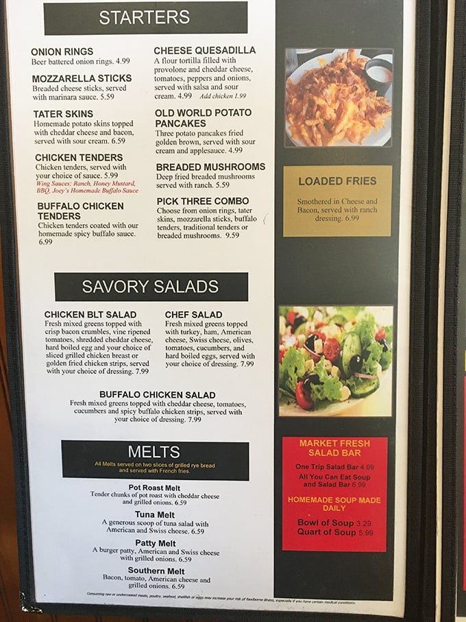 This menu isn't trying to reinvent the wheel&mdash;it's perfecting it with comfort food classics that speak the universal language of satisfaction.