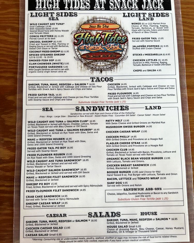 The menu reads like a love letter to the ocean. Decisions this difficult should come with a therapist on standby.