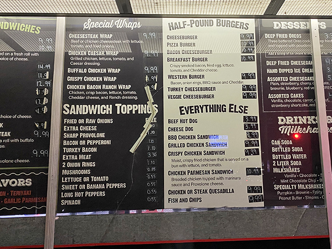 The menu board&mdash;a canvas of possibility where indecision isn't a flaw but a reasonable response to too many good choices.