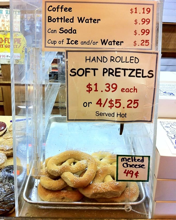 Hand-rolled soft pretzels at prices that won't break the bank &ndash; now that's old-fashioned American value done right.