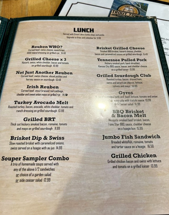 When a menu makes you hungry just reading it, you know the kitchen takes their craft seriously.