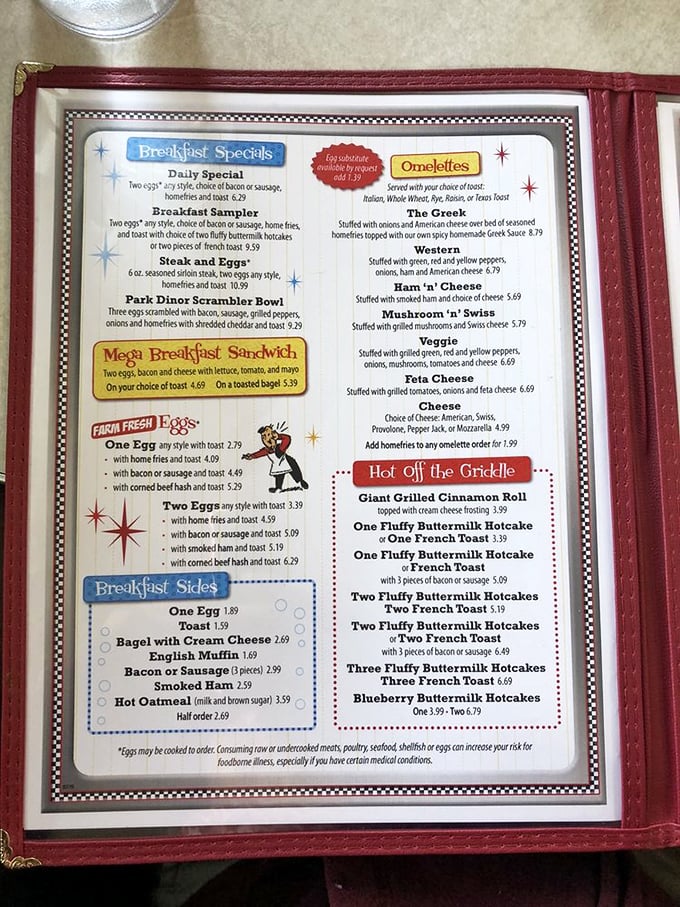 This menu isn't trying to impress food critics; it's aiming straight for your childhood memories and comfort food cravings.