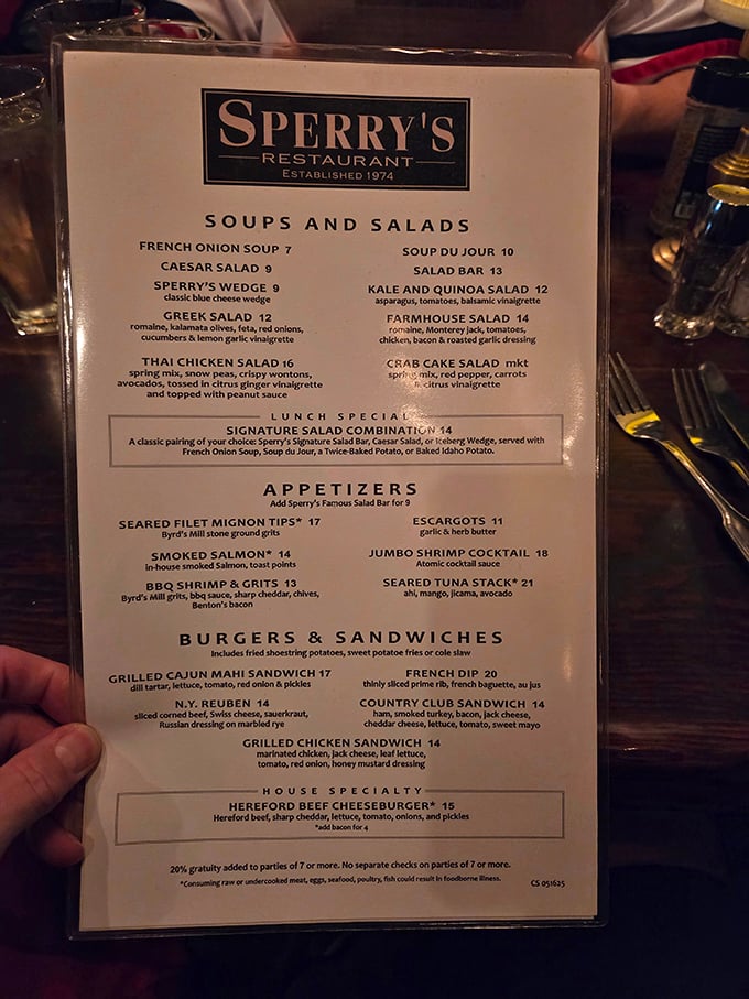 This menu reads like a carnivore's love letter, promising dishes that'll haunt your dreams sweetly.