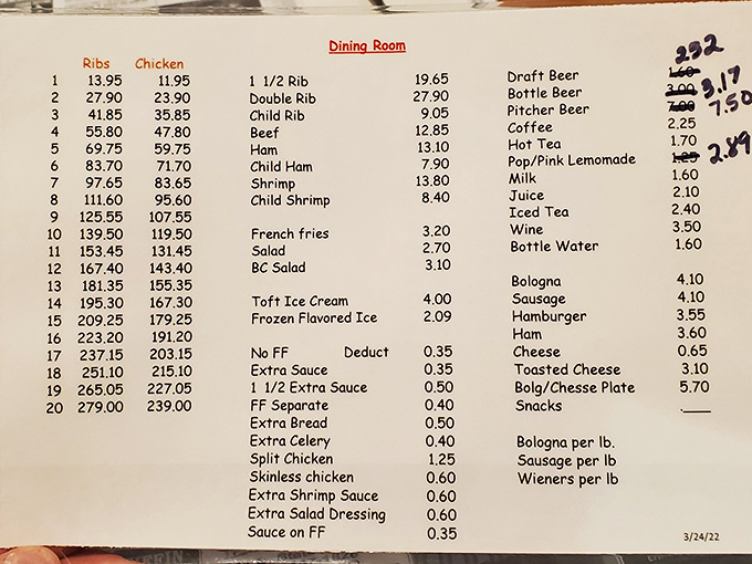 The legendary numbered menu system might look like advanced calculus, but locals know it's the roadmap to family-style feasting that's been feeding Ohio for generations.