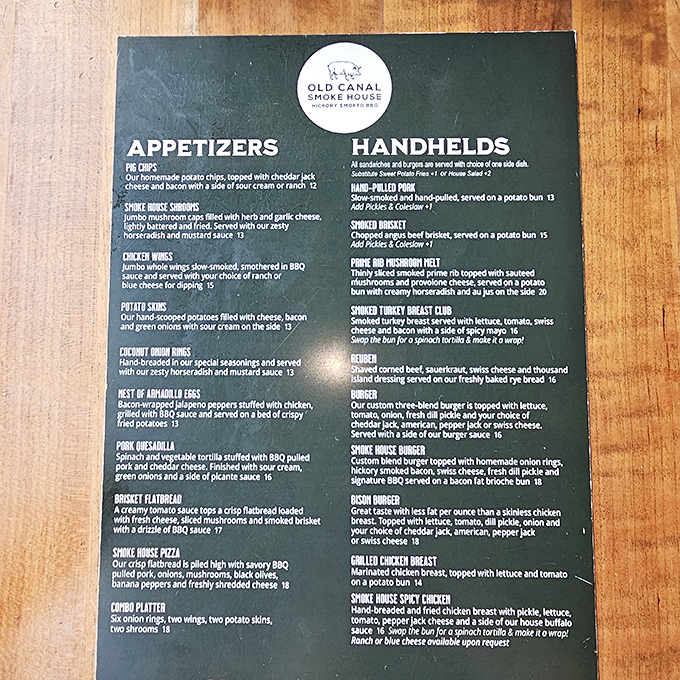 The menu reads like a love letter to American comfort food &ndash; each description a promise of flavors that'll make you close your eyes in appreciation.