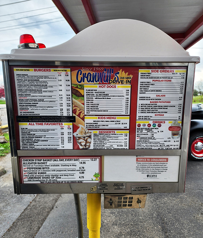 Menu boards that require no fancy fonts or food photography&mdash;just straightforward offerings that have passed the test of time. The best restaurants don't need to explain themselves.