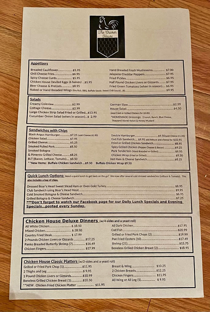 When the menu promises "Hand Breaded Fresh Mushrooms," you know someone cares about the details.