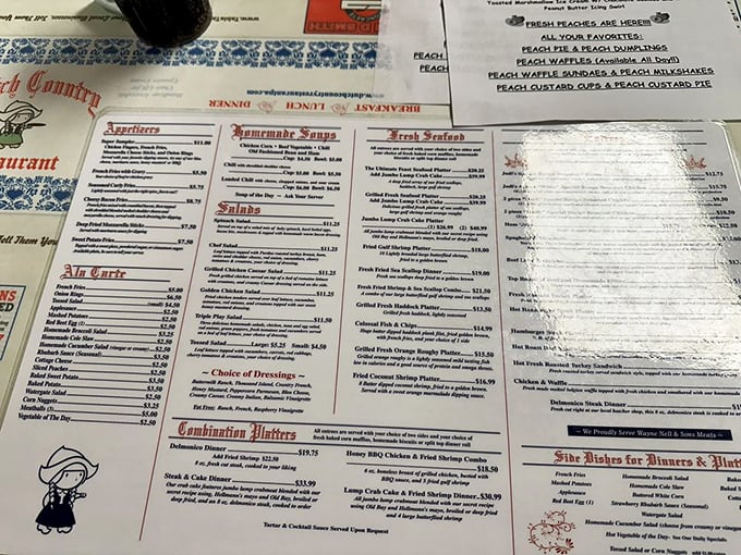 A menu that doesn't need fancy fonts or chef bios&mdash;just an honest lineup of classics that haven't changed because they've never needed to.