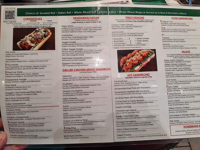 The menu at Campo's reads like poetry to the hungry&mdash;a sonnet of sandwiches where every option promises a happy ending. Choose your own adventure!