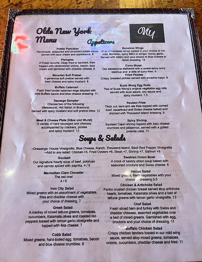 This menu isn't just a list of dishes&mdash;it's a passport to Eastern European comfort with a New York twist. 