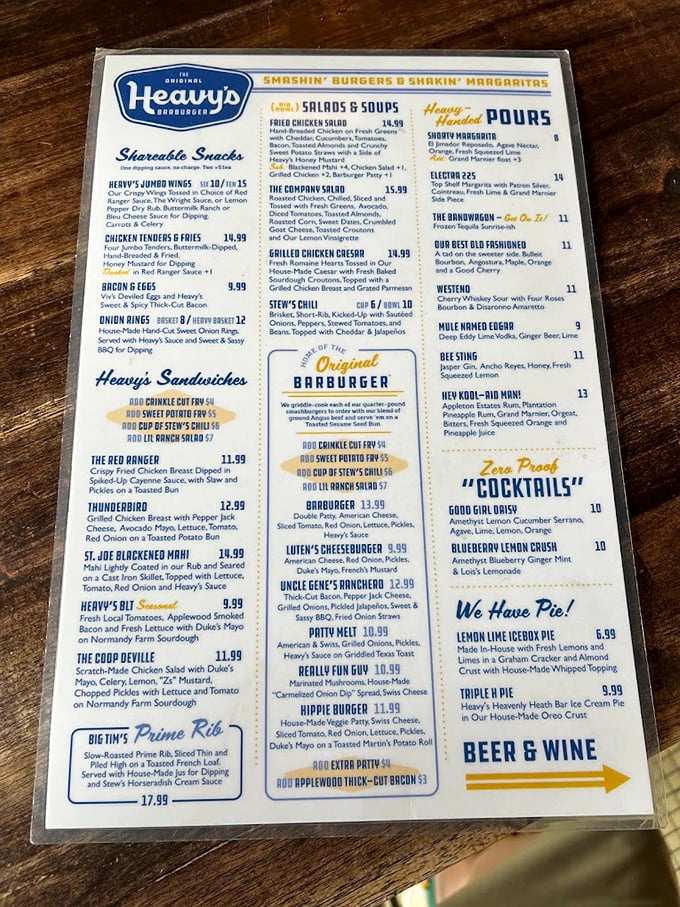 The menu reads like a love letter to comfort food. "Smashin' Burgers & Rockin' Margaritas" isn't just a tagline&mdash;it's a lifestyle choice.
