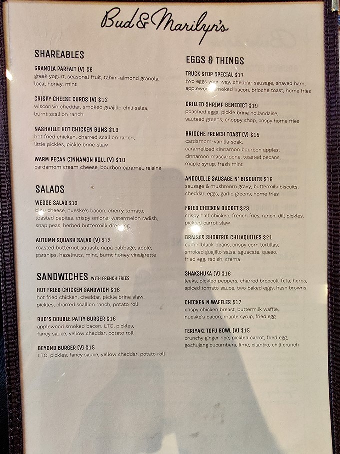 This isn't just a menu&mdash;it's a love letter to American comfort food classics, each given the respect and upgrade they deserve.