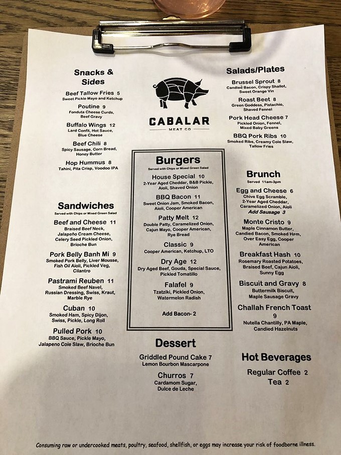 This menu isn't just a list of options&mdash;it's a roadmap to happiness. The Beef Tallow Fries alone are worth the trip.