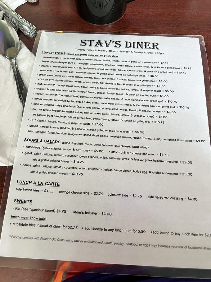 When a menu offers both avgolemono soup and mom's baklava, you know you've found something beautifully authentic.