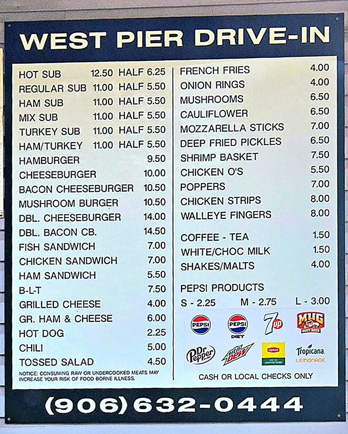 A beautifully simple menu that proves you don't need fifty options when you've perfected the classics.