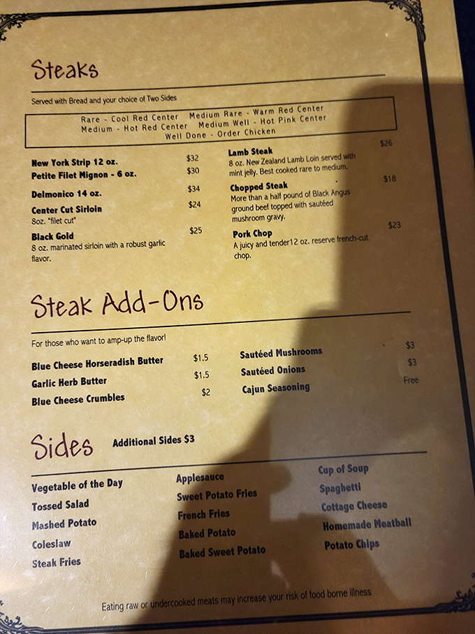 A menu that reads like a love letter to comfort food. Each description promises a dish that your grandmother would approve of, if grandma had a brick oven and brewing equipment.