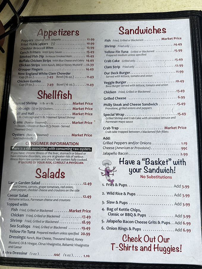 A menu that reads like a love letter to the ocean &ndash; where "market price" is code for "caught it this morning."