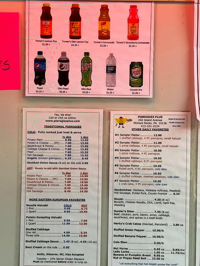 When the menu reads like poetry to your Eastern European soul, you know you're home.