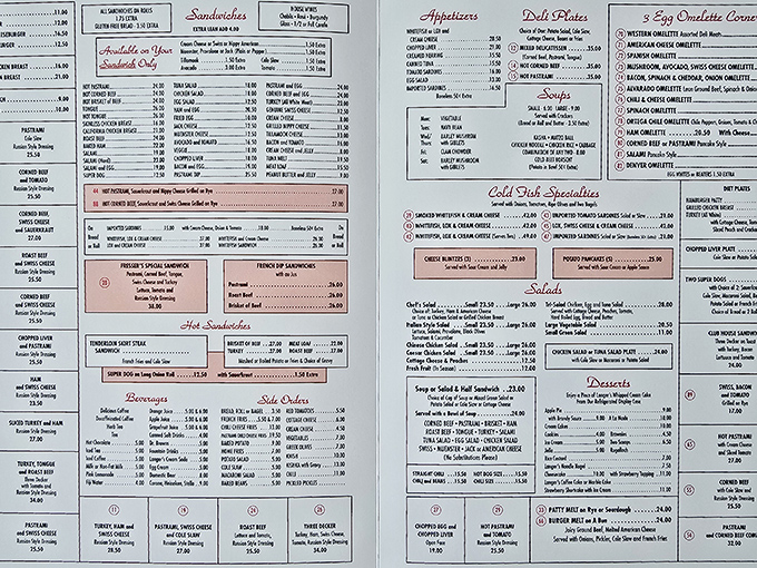 The menu at Langer's reads like a novel where every character is delicious. Take your time&mdash;this is one story worth savoring.