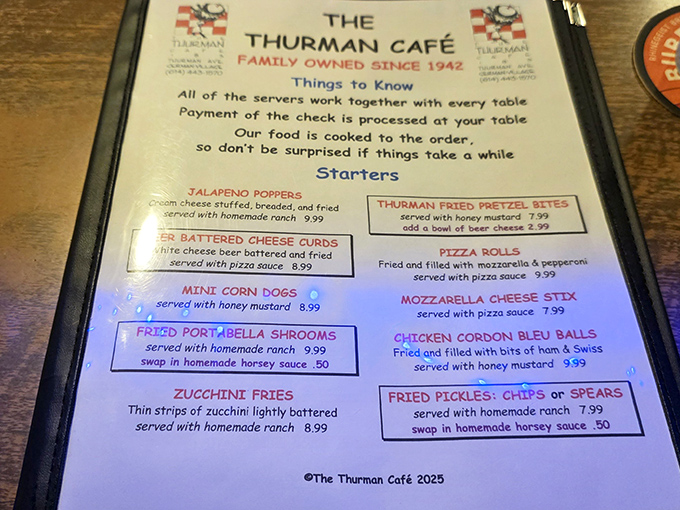 This menu isn't just a list of dishes &ndash; it's a roadmap to Southern culinary paradise where fried chicken reigns supreme and sides get the respect they deserve.