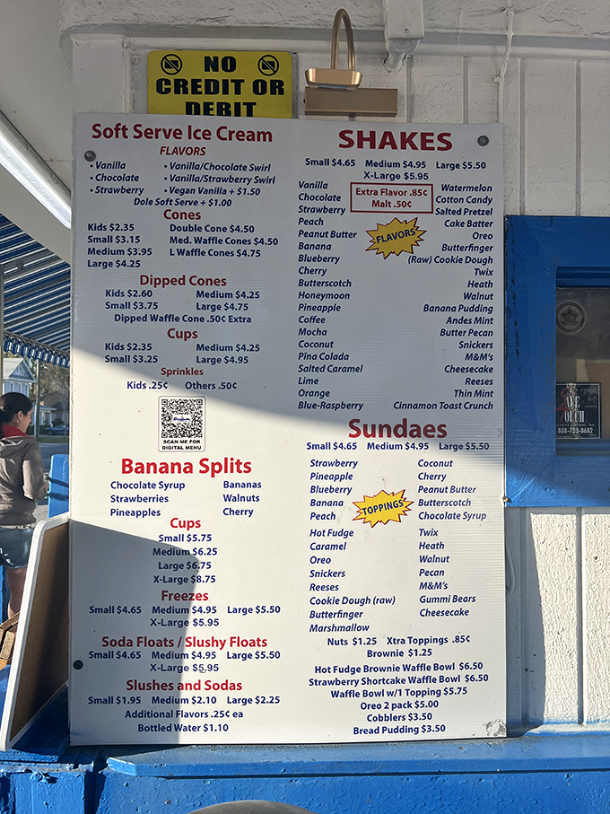 The menu board&mdash;a dizzying array of frozen possibilities that can turn the most decisive person into a waffling philosopher.