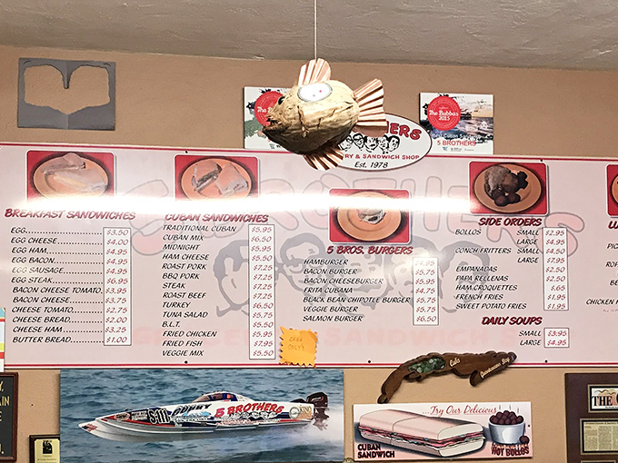 The menu board &ndash; a roadmap to happiness where every item promises a direct route to flavor paradise.