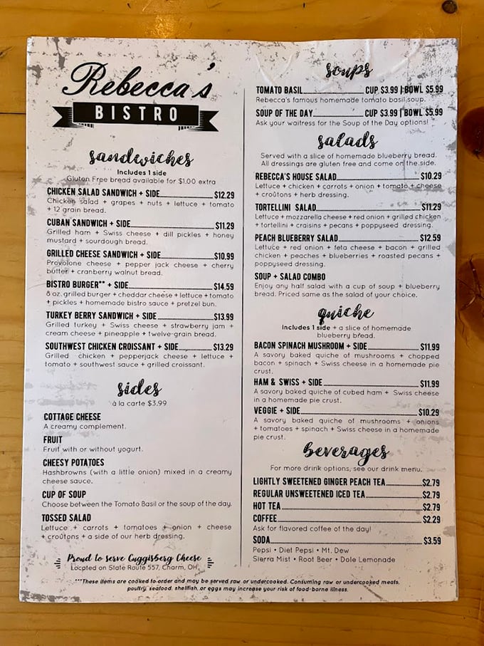 The menu reads like a love letter to comfort food &ndash; each item promising the kind of satisfaction that makes you close your eyes on the first bite.
