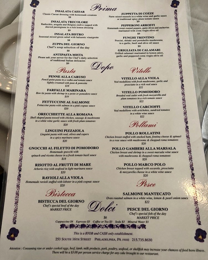 The menu reads like Italian poetry&mdash;each dish a carefully crafted verse promising culinary bliss.