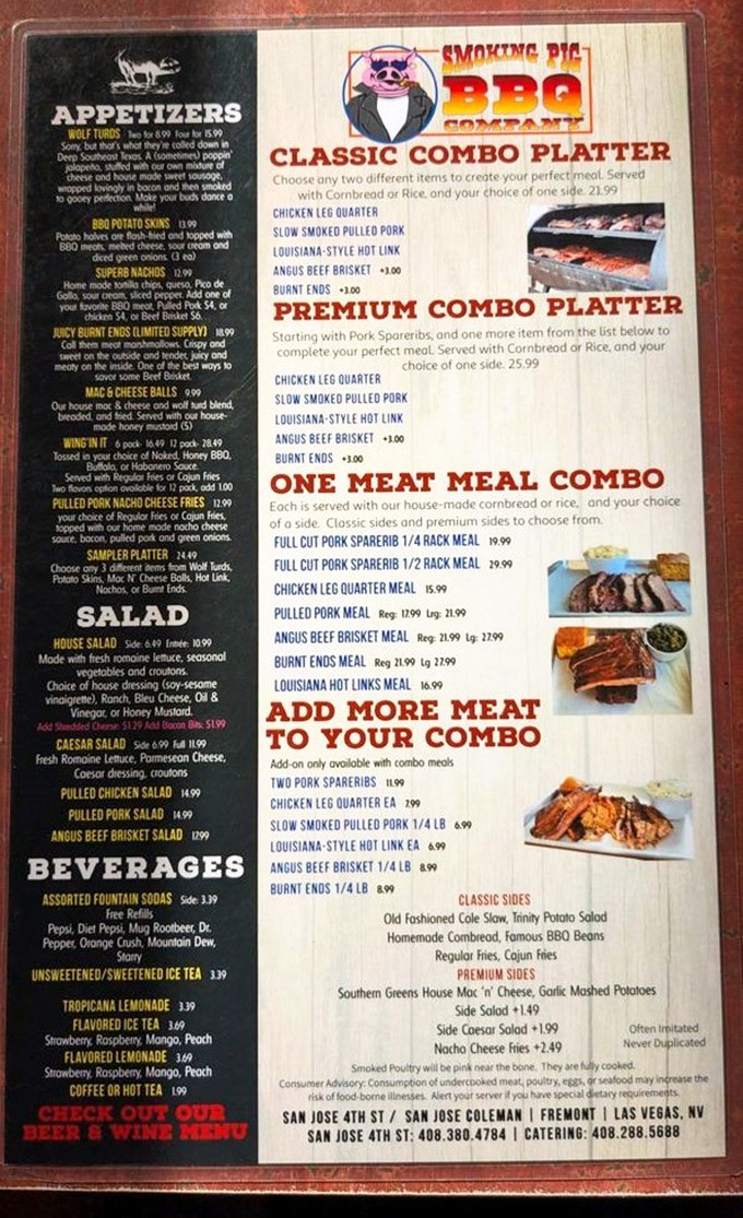 This menu isn't just a list&mdash;it's a roadmap to happiness. The "Wolf Turds" alone are worth the drive, despite that eyebrow-raising name!