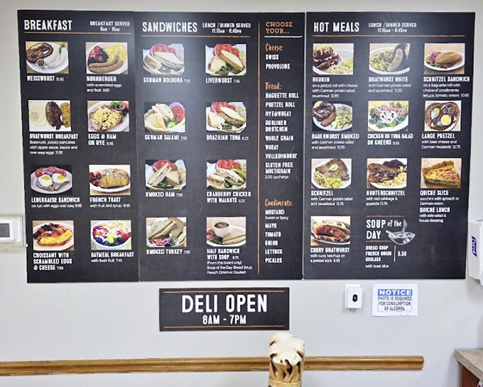 Decision paralysis has never been so delicious. The menu board at Yalaha Bakery offers a United Nations of German-inspired delights for every craving.