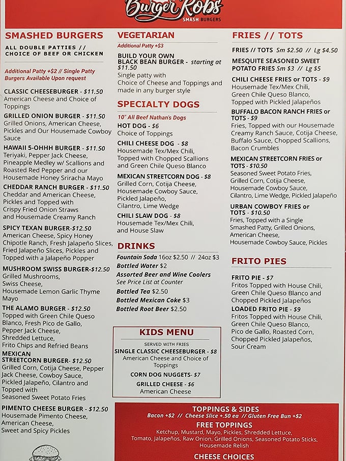 The menu board reads like a love letter to burger aficionados, with each option more tempting than the last. Decision paralysis has never been so delicious.