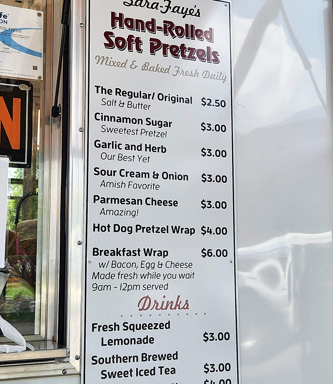 Their pretzel menu reads like a greatest hits album – from the classic original to the "everything bagel's cooler cousin" varieties.