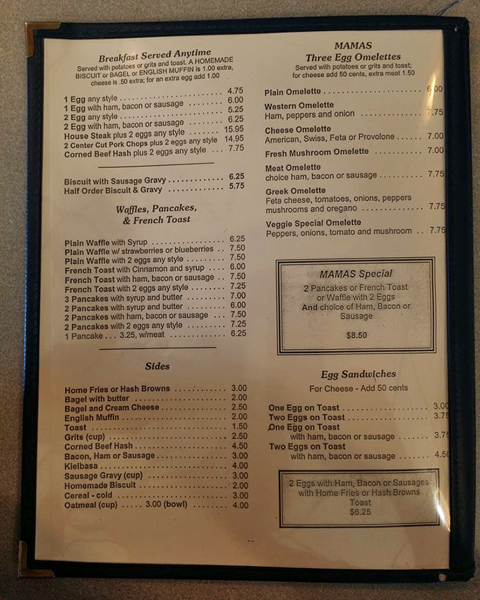 The menu reads like a love letter to breakfast classics &ndash; no molecular gastronomy here, just the timeless hits that never go out of style.