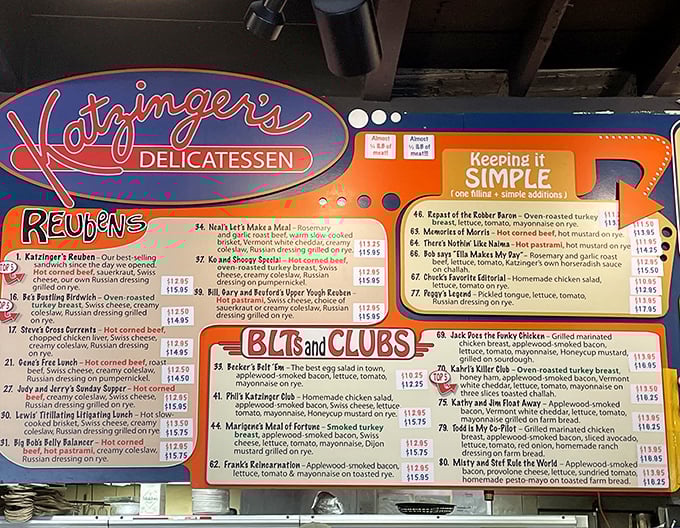 The menu board &ndash; a colorful roadmap to sandwich nirvana where indecision isn't a bug, it's a feature.