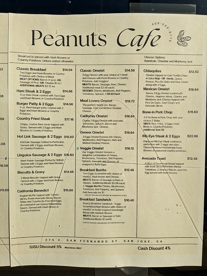 A menu that reads like a love letter to breakfast classics. No molecular gastronomy, no deconstructed anything&mdash;just honest food done right.