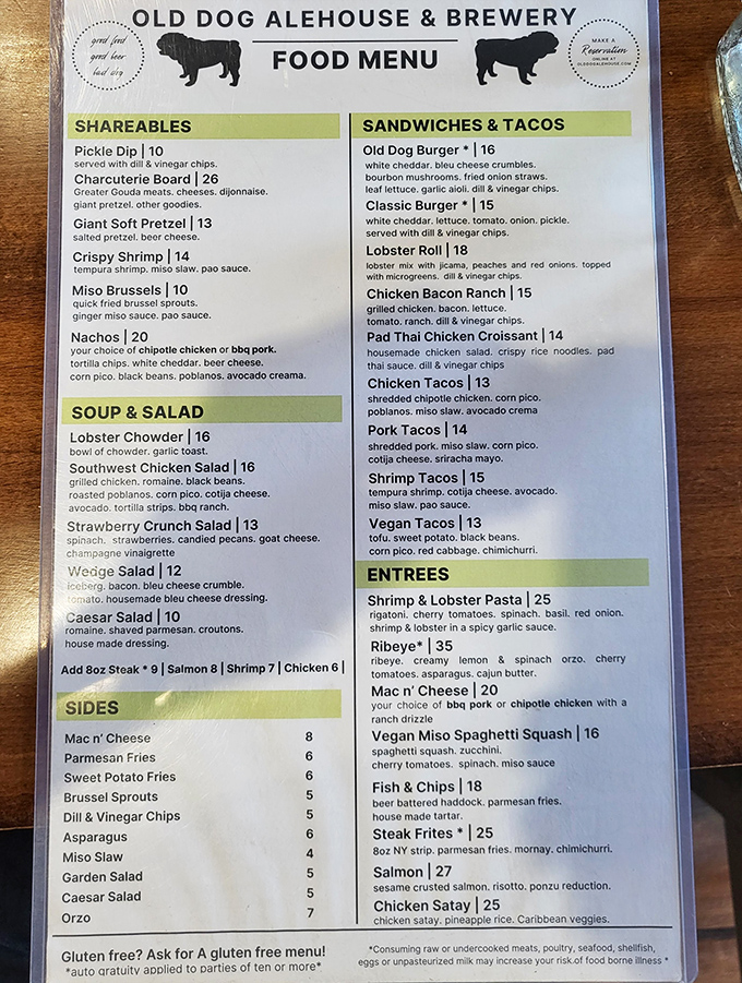 A menu that reads like a love letter to comfort food with global flair. The hardest relationship you'll have today is choosing just one dish.