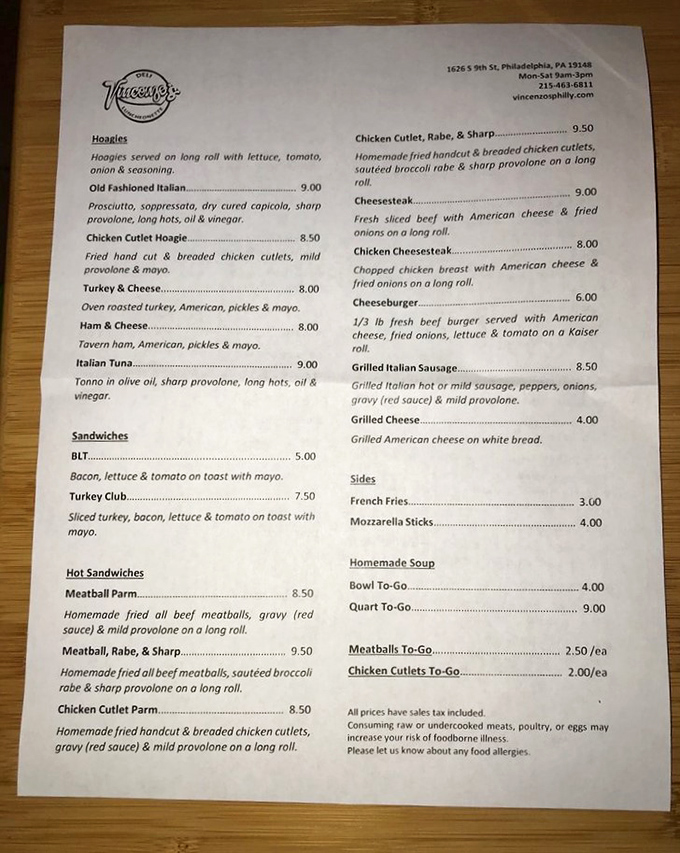 This menu isn't just a list of options; it's a roadmap to happiness, with the Old Fashioned Italian as your North Star.