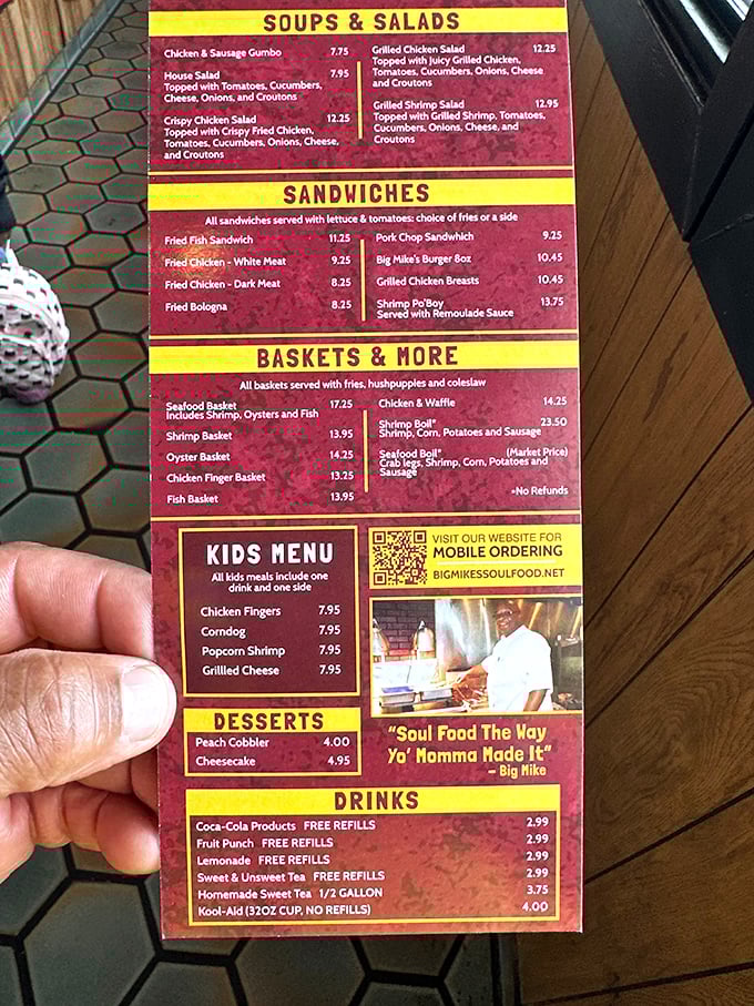 The menu tells the whole delicious story &ndash; a Southern symphony of options that makes choosing just one dish the hardest part of your visit.