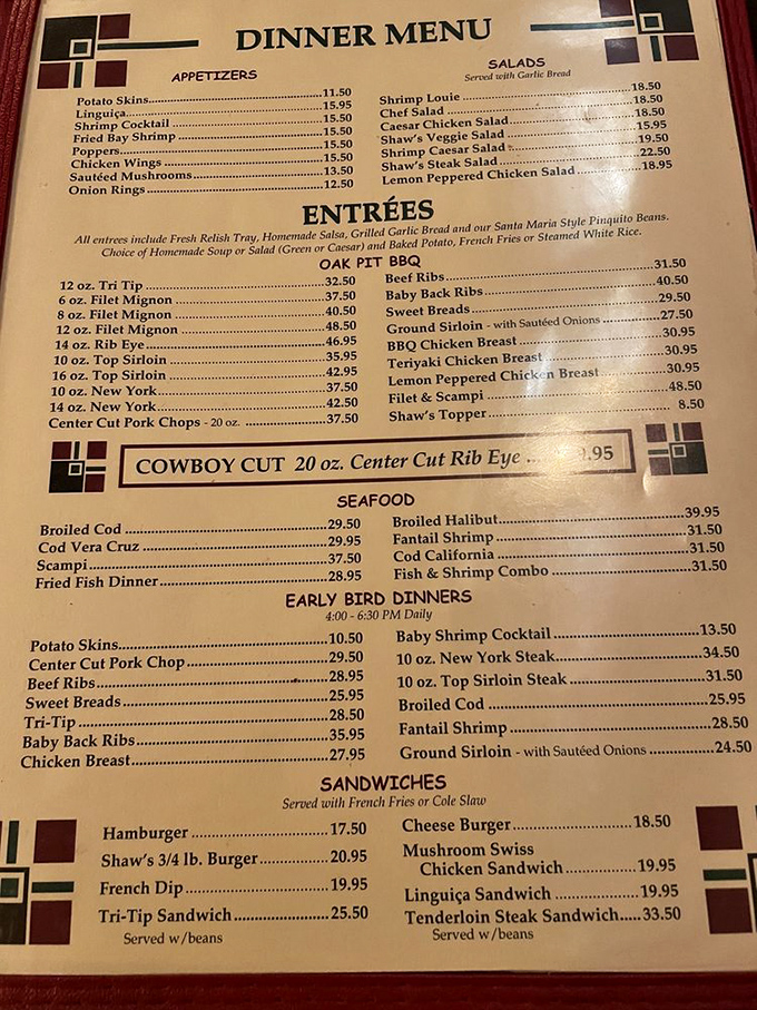 This menu isn't just a list of options&mdash;it's a love letter to carnivores with Santa Maria-style barbecue taking center stage.