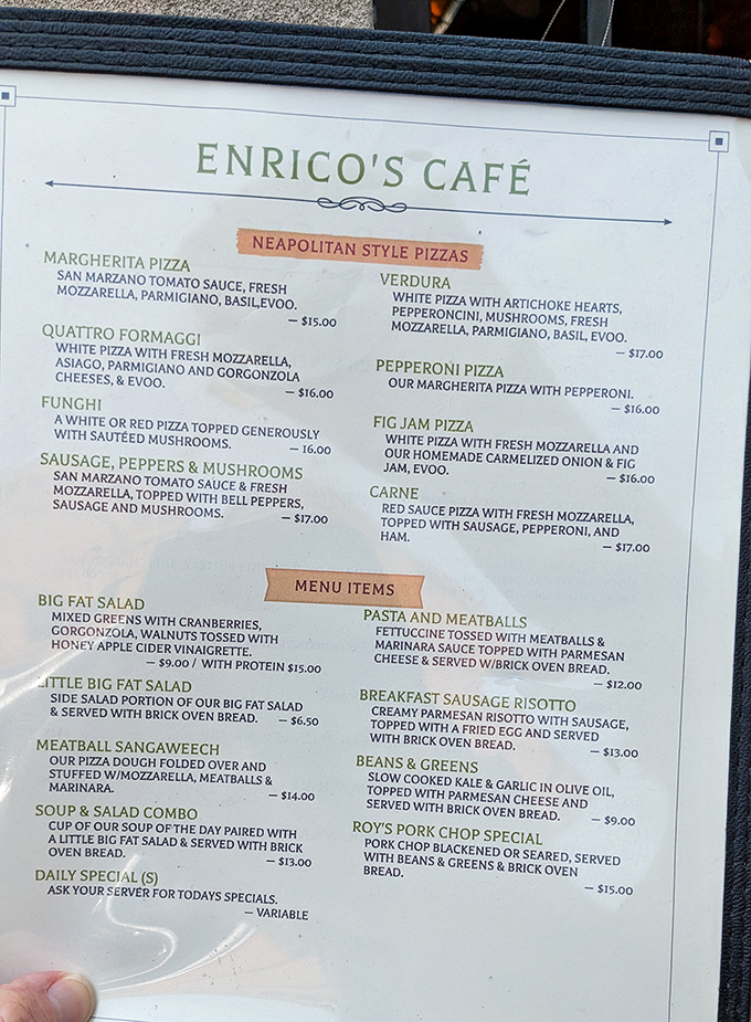 Decision paralysis has never been so delicious. The menu at Enrico's reads like a love letter to Italian comfort food&mdash;with that breakfast risotto calling your name.